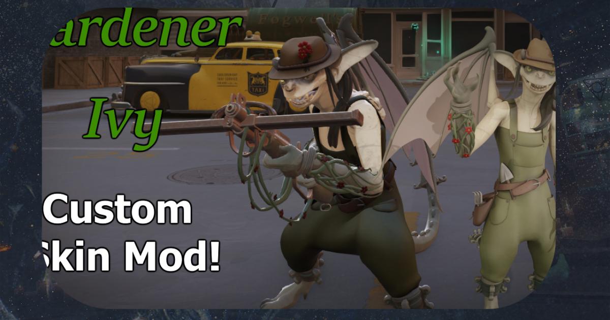 МОД: Gardener – Ivy Skin (скин на Ivy) | deadlock.one